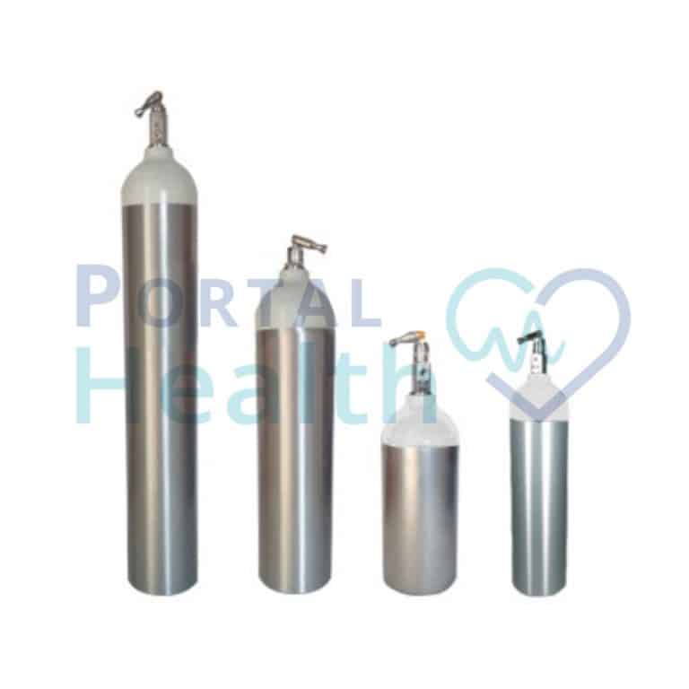 Cilindro de oxígeno TIPO E - PortalHealth