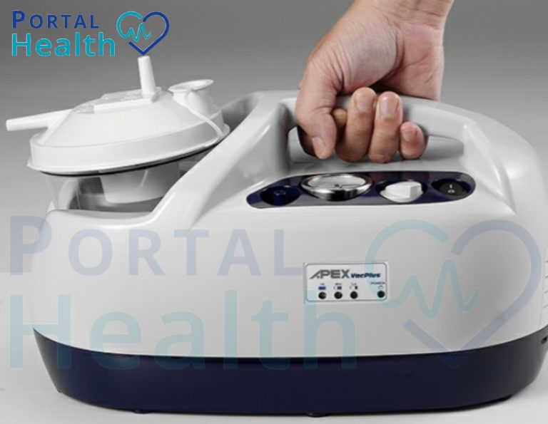 Aspirador de Secreciones Apex Vac-Plus con Batería - PortalHealth