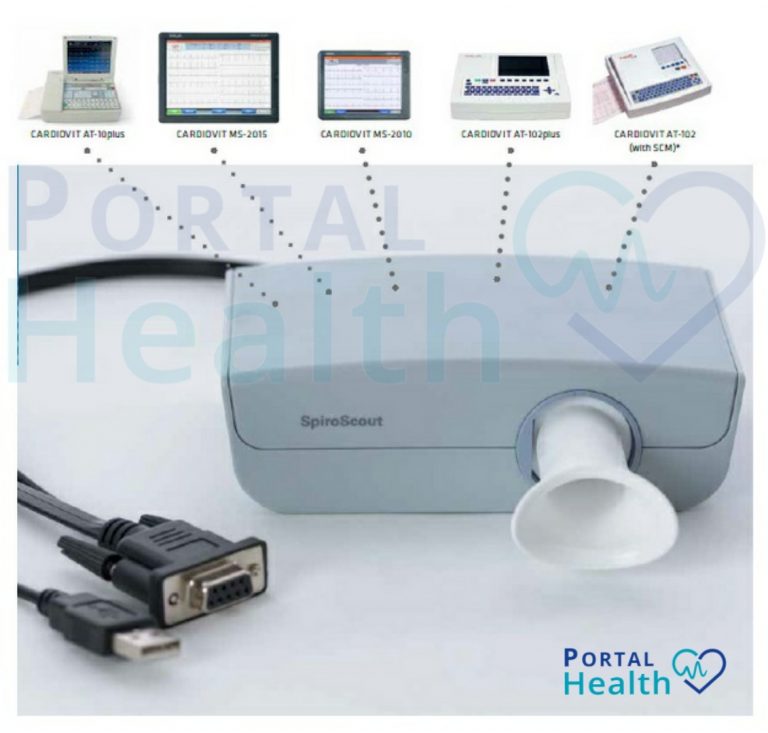 SpiroScout SP Espirometría y Capnografía volumétrica en un solo equipo ...